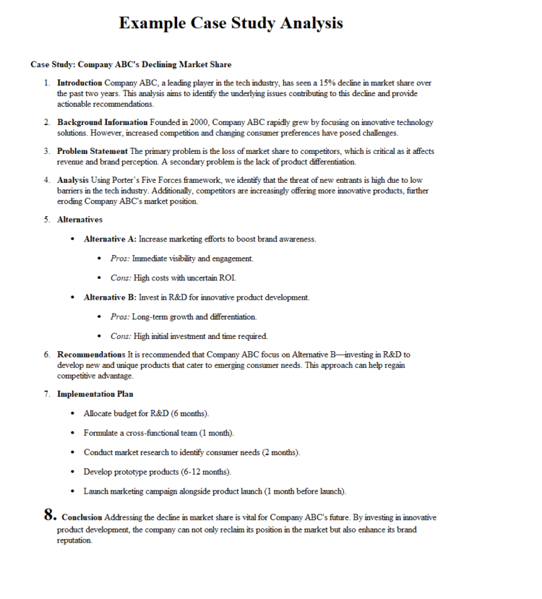 How to Write a Case Study Analysis (Know What, Why & Example)