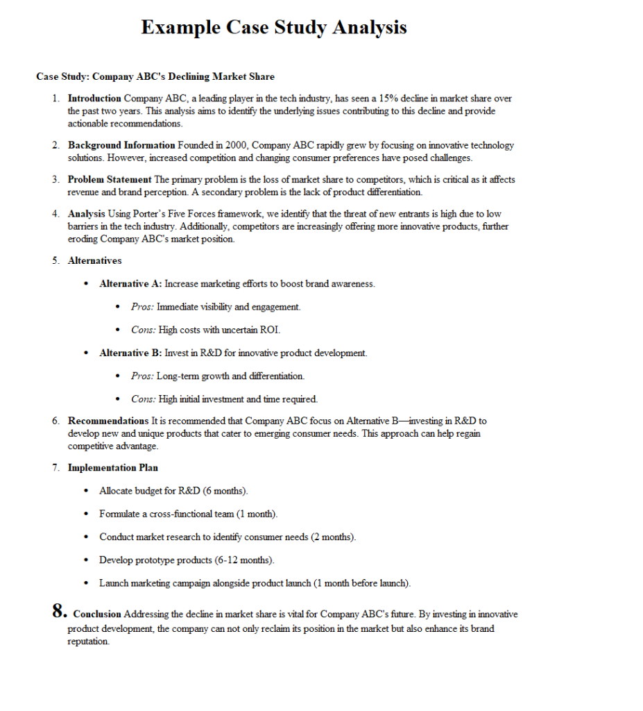 How to Write a Case Study Analysis (Know What, Why & Example)